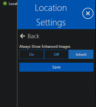Location Specific Filters (XVWeb) – Apteryx