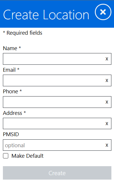 Managing XVWeb Site Locations – Apteryx